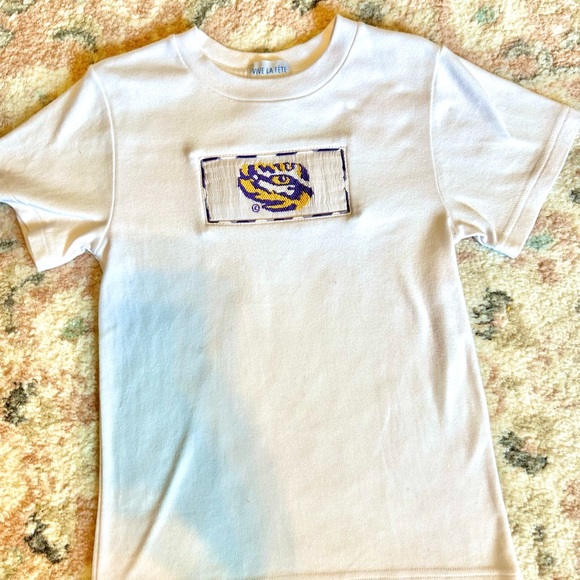Shirts & Tops | Lsu Tiger Eye Smocked Shirt Sz 5 | Poshmark